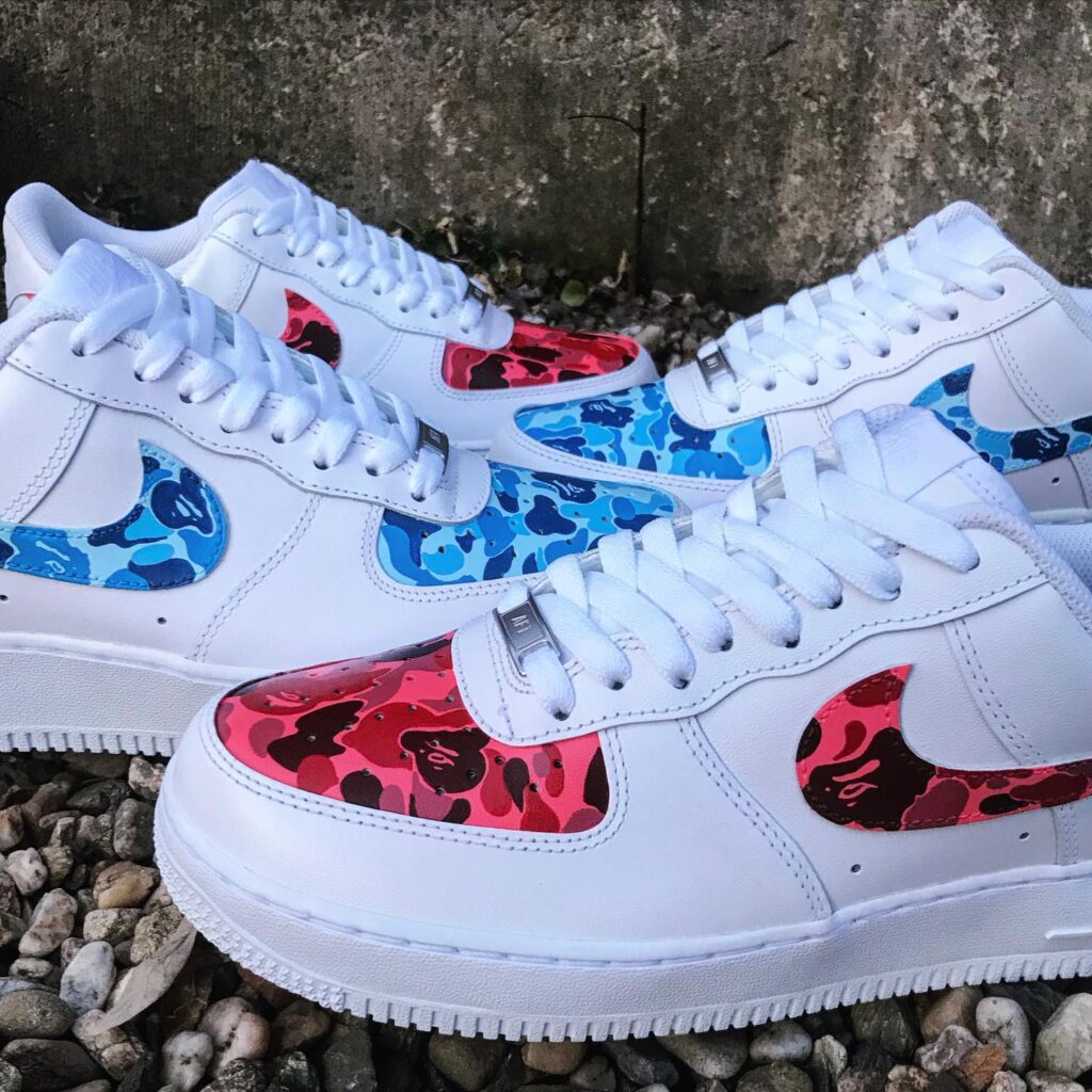 Bape Air Force 1 Custom – Daniel Customs