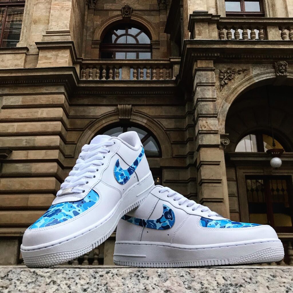 Bape Air Force 1 Custom – Daniel Customs
