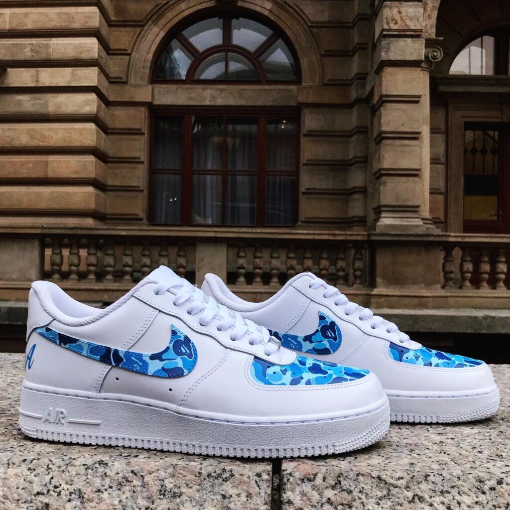 Bape Air Force 1 Custom – Daniel Customs