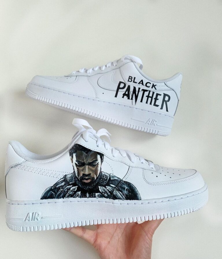 Black Panther Air Force 1 Custom – Daniel Customs
