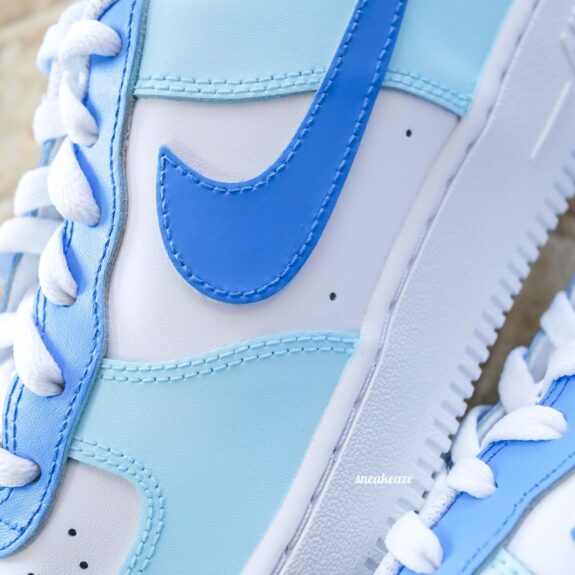 Blue Air Force 1 Custom – Daniel Customs