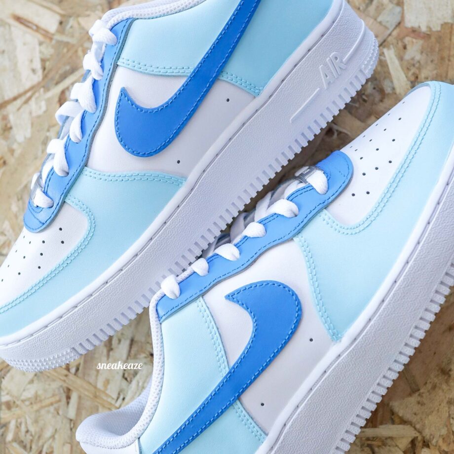 Blue Air Force 1 Custom – Daniel Customs