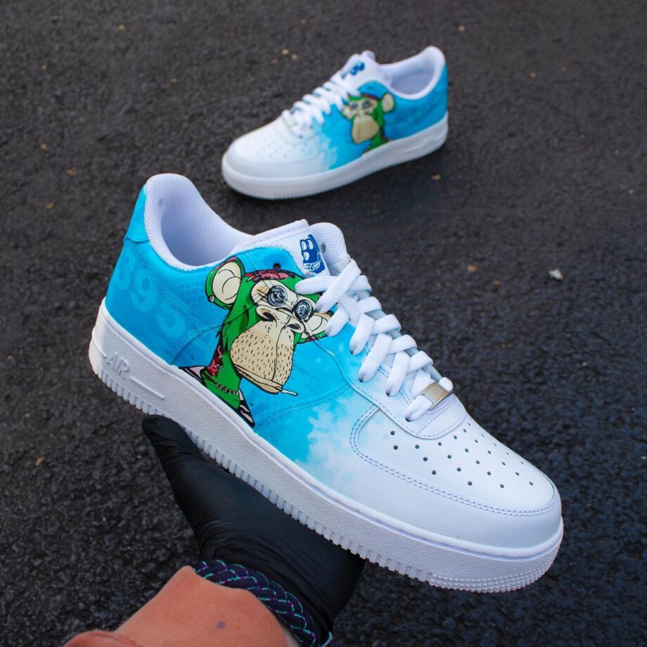 Bored Ape Air Force 1 Custom – Daniel Customs