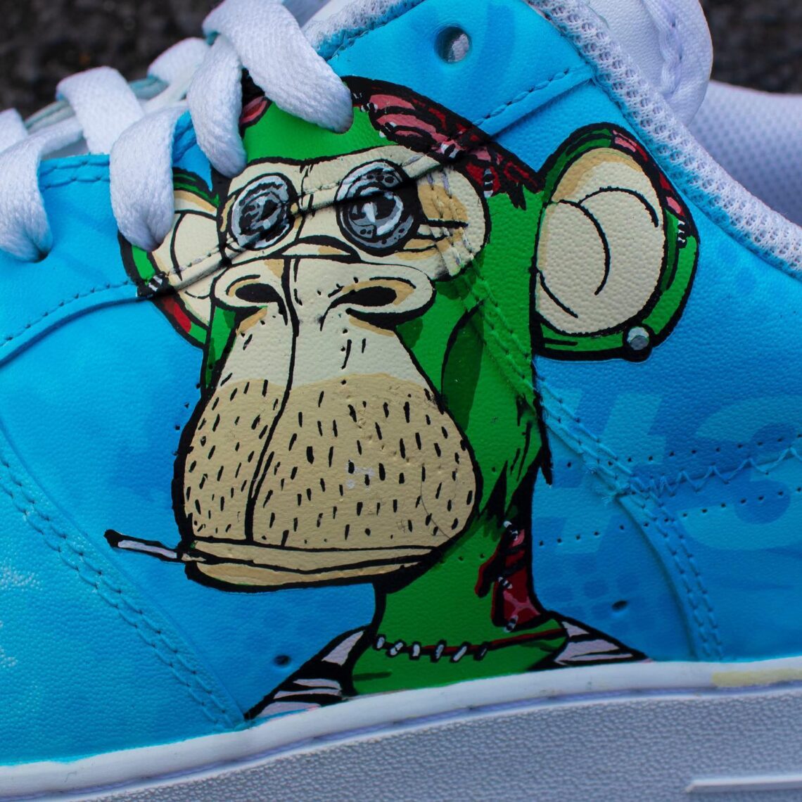 Bored Ape Air Force 1 Custom – Daniel Customs