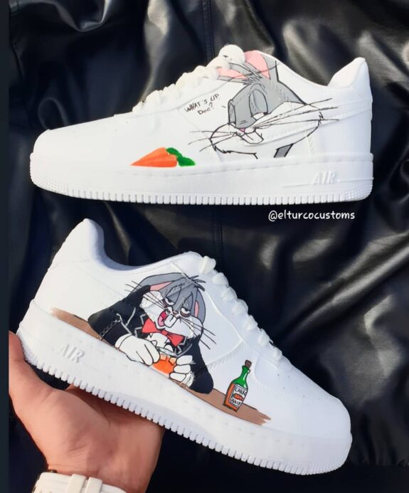 Bugs Bunny Air Force 1 Custom - Daniel Customs