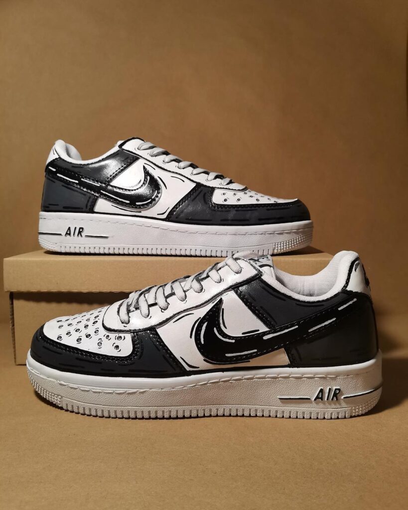 Cartoon Air Force 1 Custom – Daniel Customs