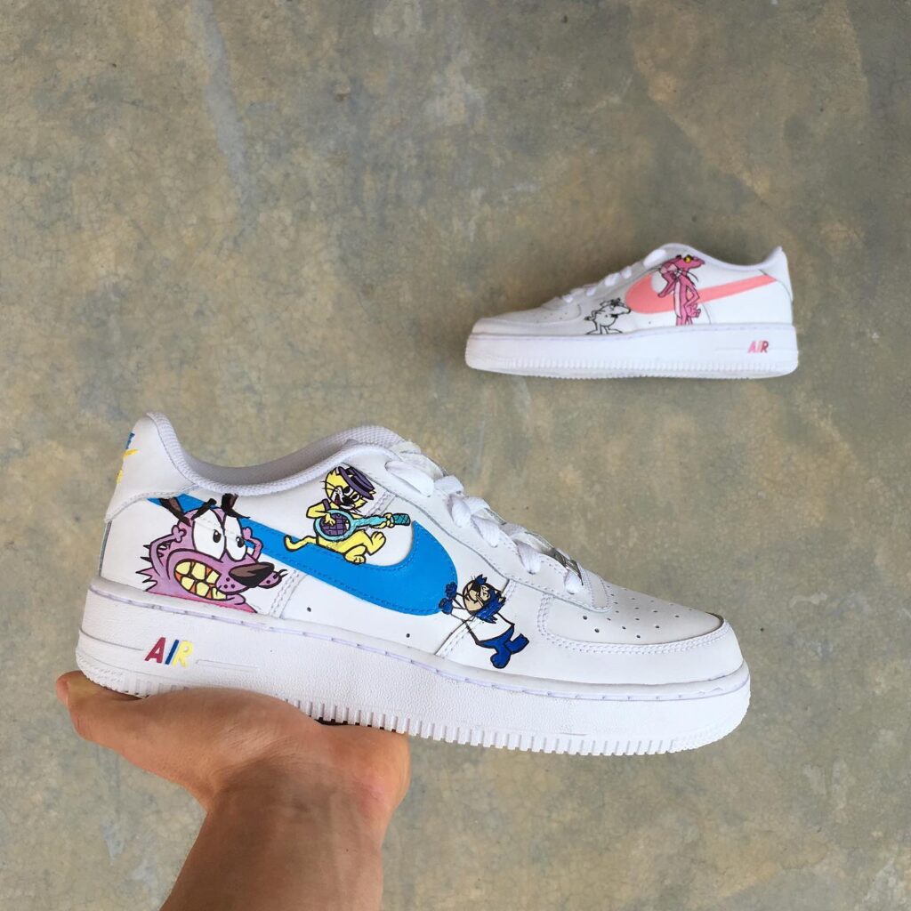 Cartoon Air Force 1 Custom – Daniel Customs