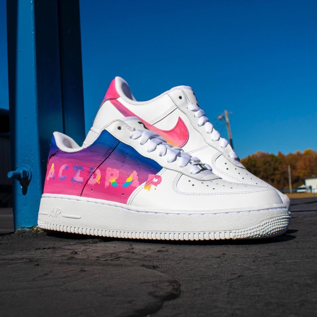 Chance the Rapper Air Force 1 Custom – Daniel Customs