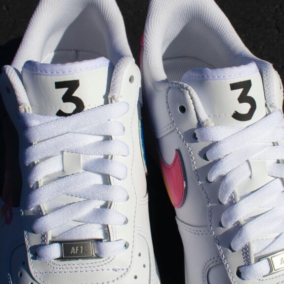 Chance the Rapper Air Force 1 Custom – Daniel Customs