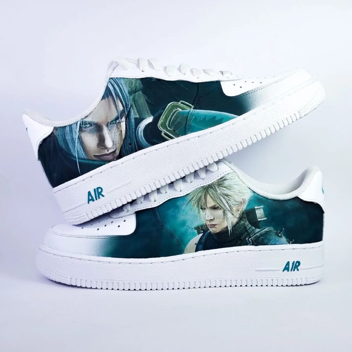 Cloud x Sephiroth Air Force 1 Custom – Daniel Customs