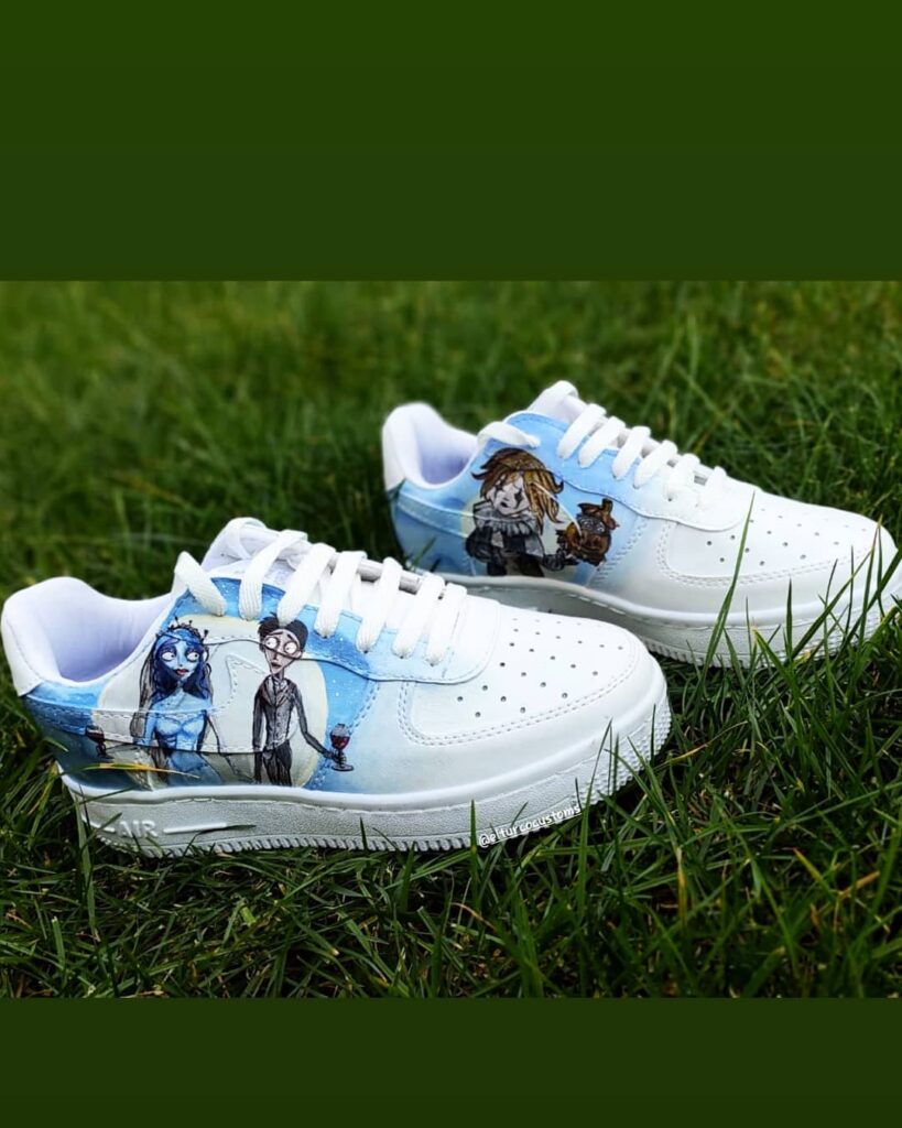 Corpse Bride Air Force 1 Custom – Daniel Customs