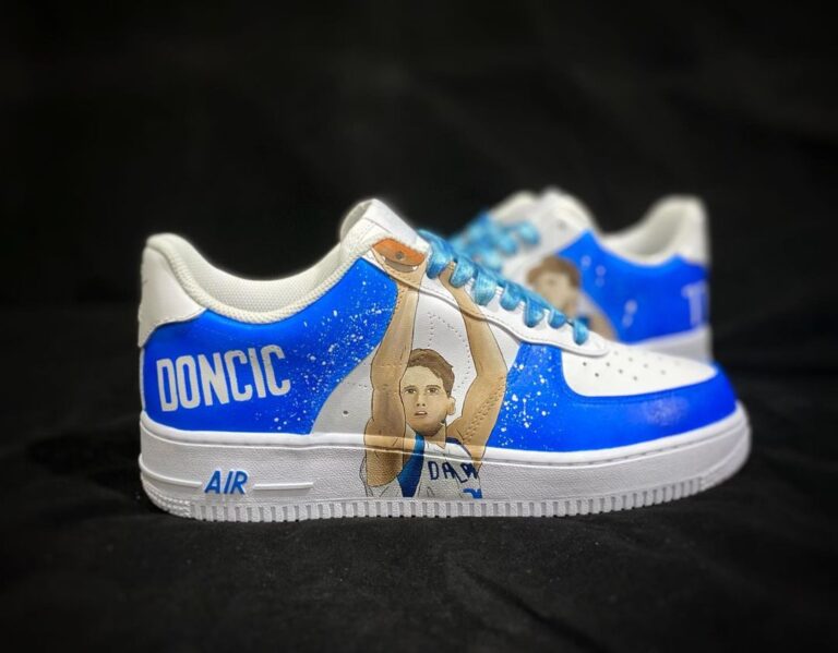 Dallas Mavericks Air Force 1 Custom – Daniel Customs