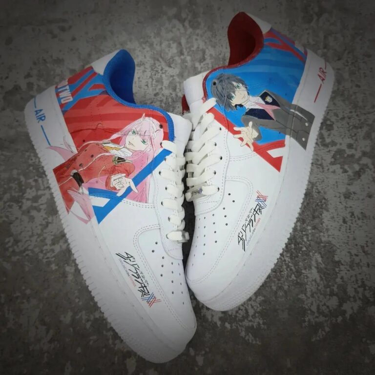 Darling In The Franxx Air Force 1 Custom – Daniel Customs