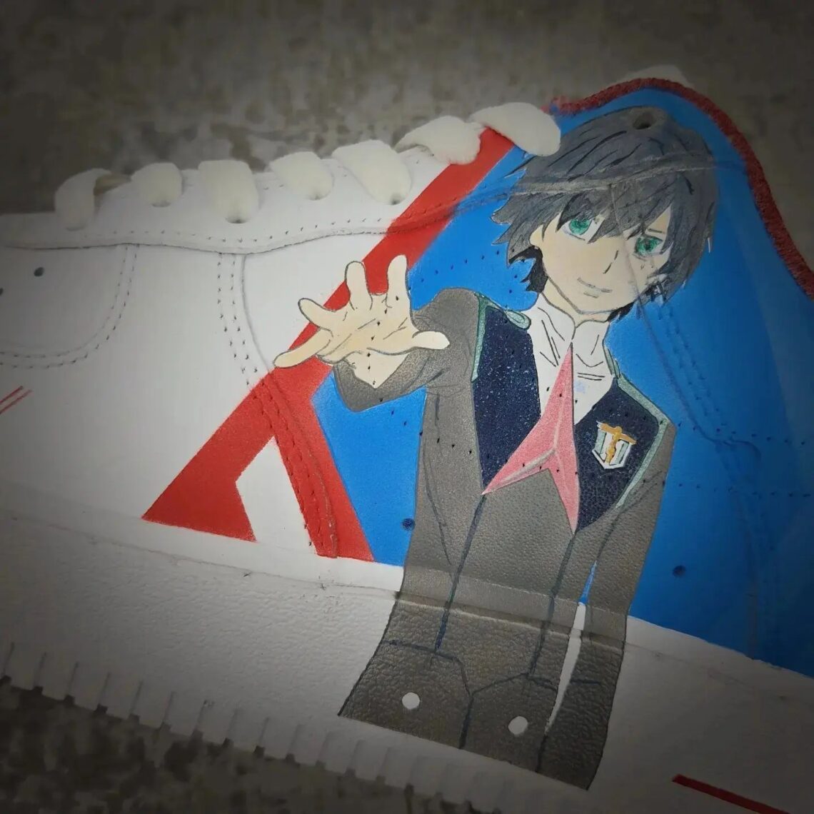 Darling In The Franxx Air Force 1 Custom – Daniel Customs