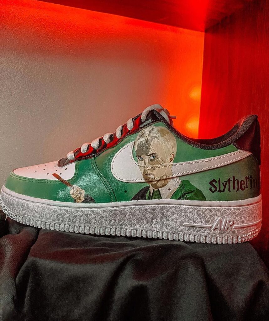 Draco Malfoy Air Force 1 Custom - Daniel Customs