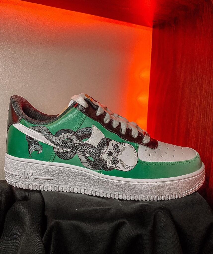 Draco Malfoy Air Force 1 Custom - Daniel Customs