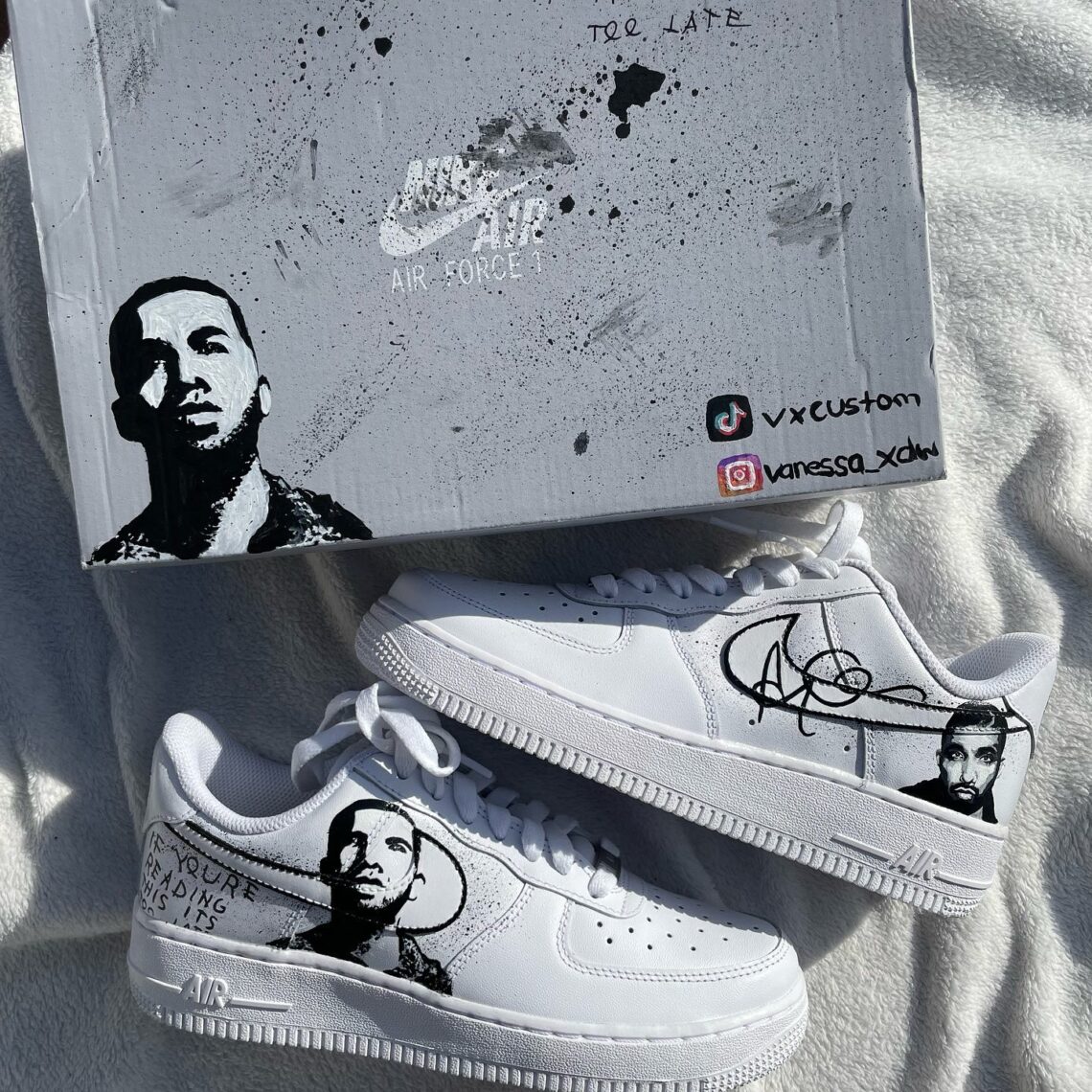 Drake Air Force 1 Custom – Daniel Customs