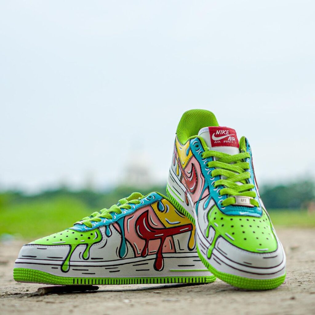 Drip Air Force 1 Custom – Daniel Customs