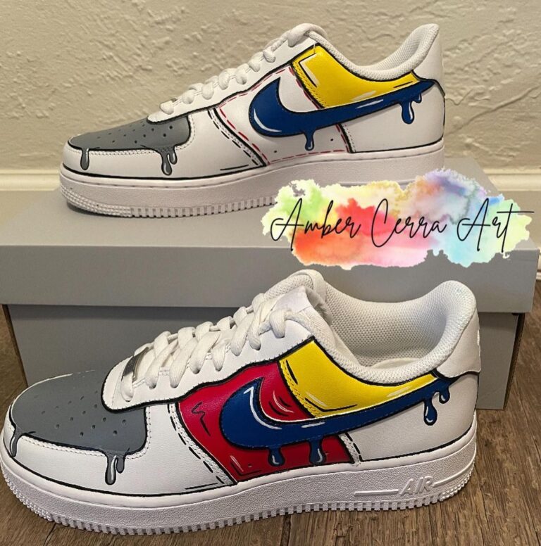 Drip Air Force 1 Custom – Daniel Customs