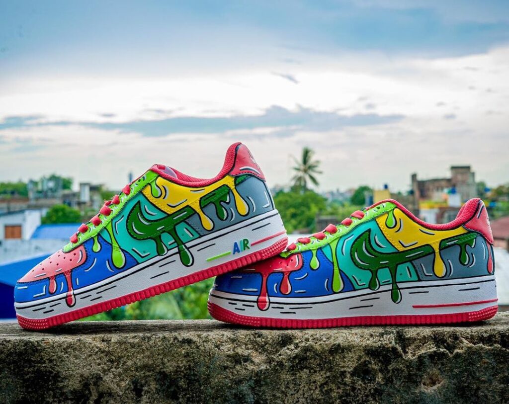 Drip Air Force 1 Custom - Daniel Customs