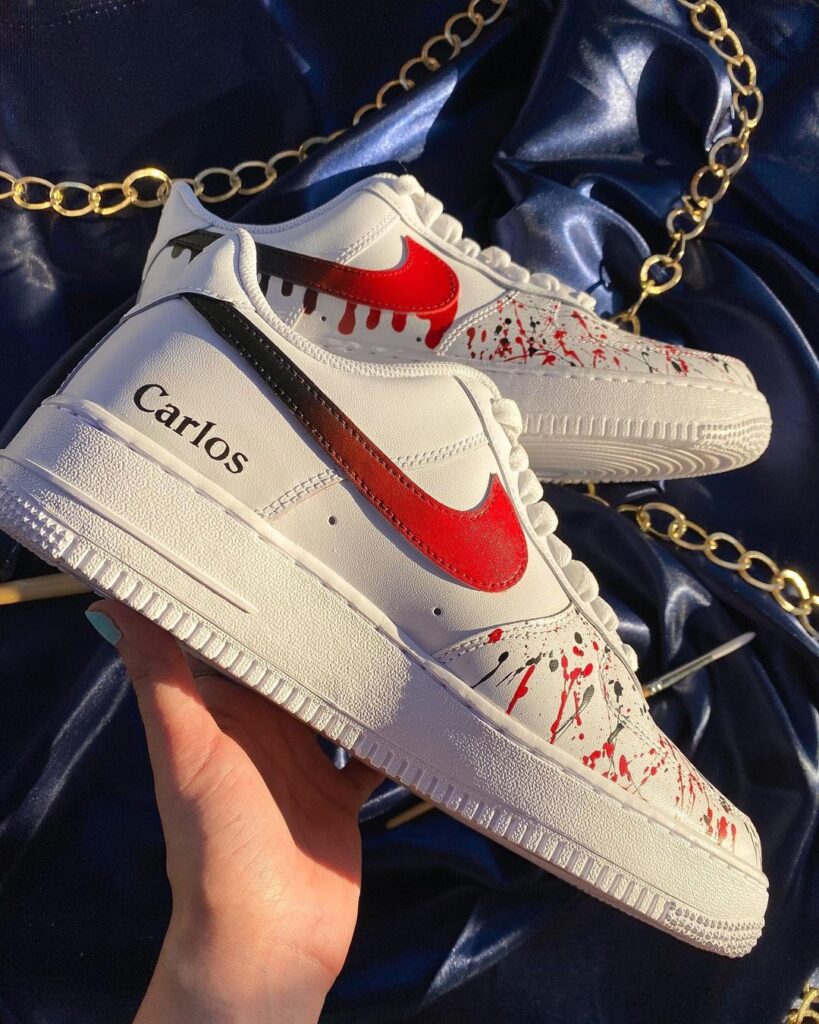 Drip Air Force 1 Custom – Daniel Customs