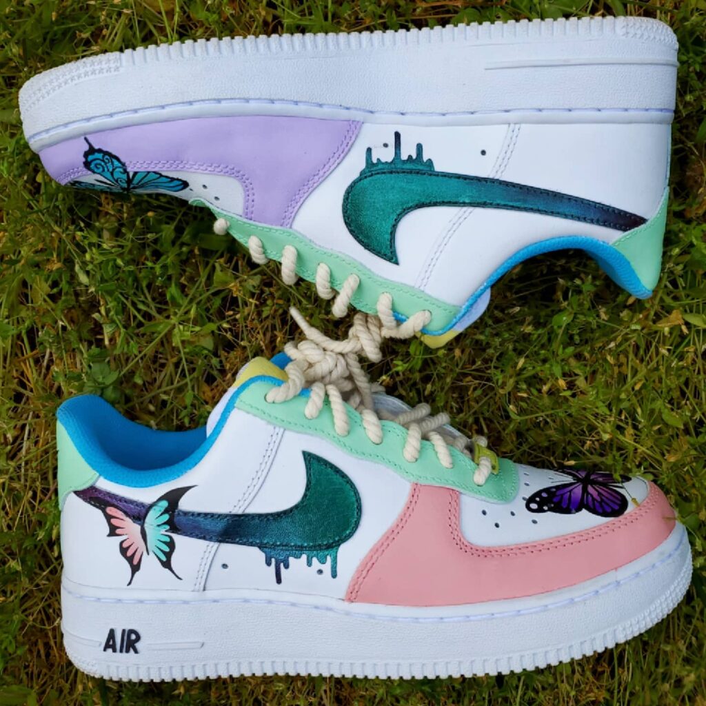 Drip Butterfly Air Force 1 Custom – Daniel Customs