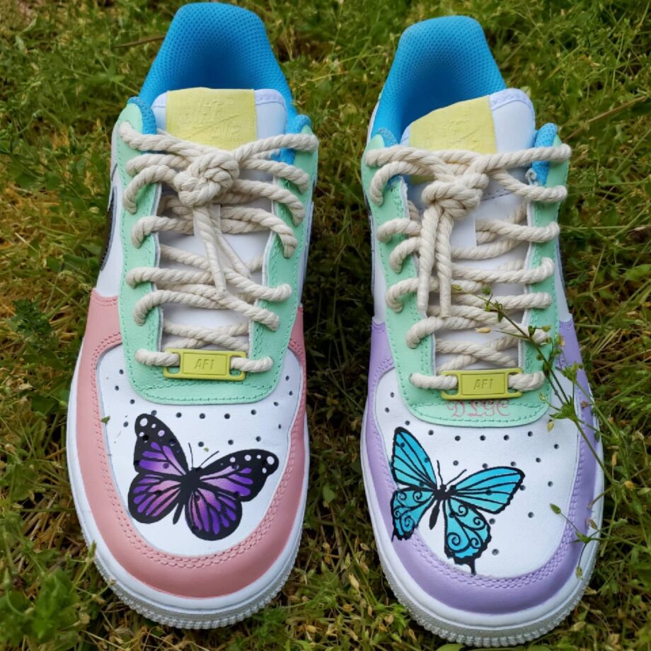 Drip Butterfly Air Force 1 Custom – Daniel Customs