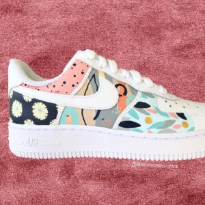 Flower Patterns Air Force 1 Custom – Daniel Customs
