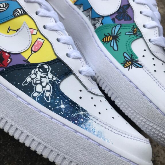 Freestyle Air Force 1 Custom – Daniel Customs