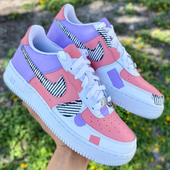 Funky Air Force 1 Custom – Daniel Customs