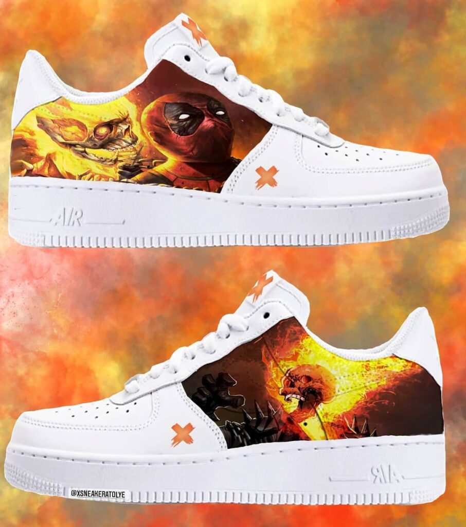 Ghost Rider Air Force 1 Custom – Daniel Customs