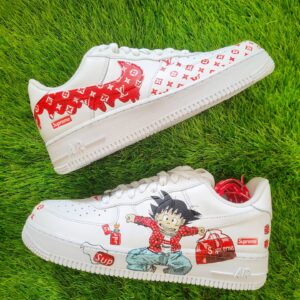 Goku x Simpson Air Force 1 Custom – Daniel Customs
