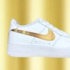 Gold Air Force 1 Custom – Daniel Customs