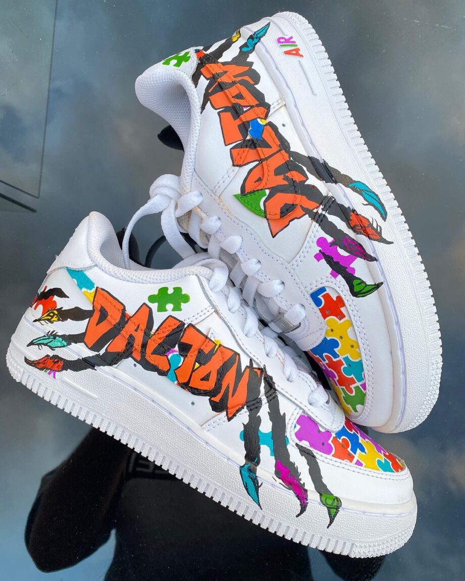 Graffiti Air Force 1 Custom – Daniel Customs