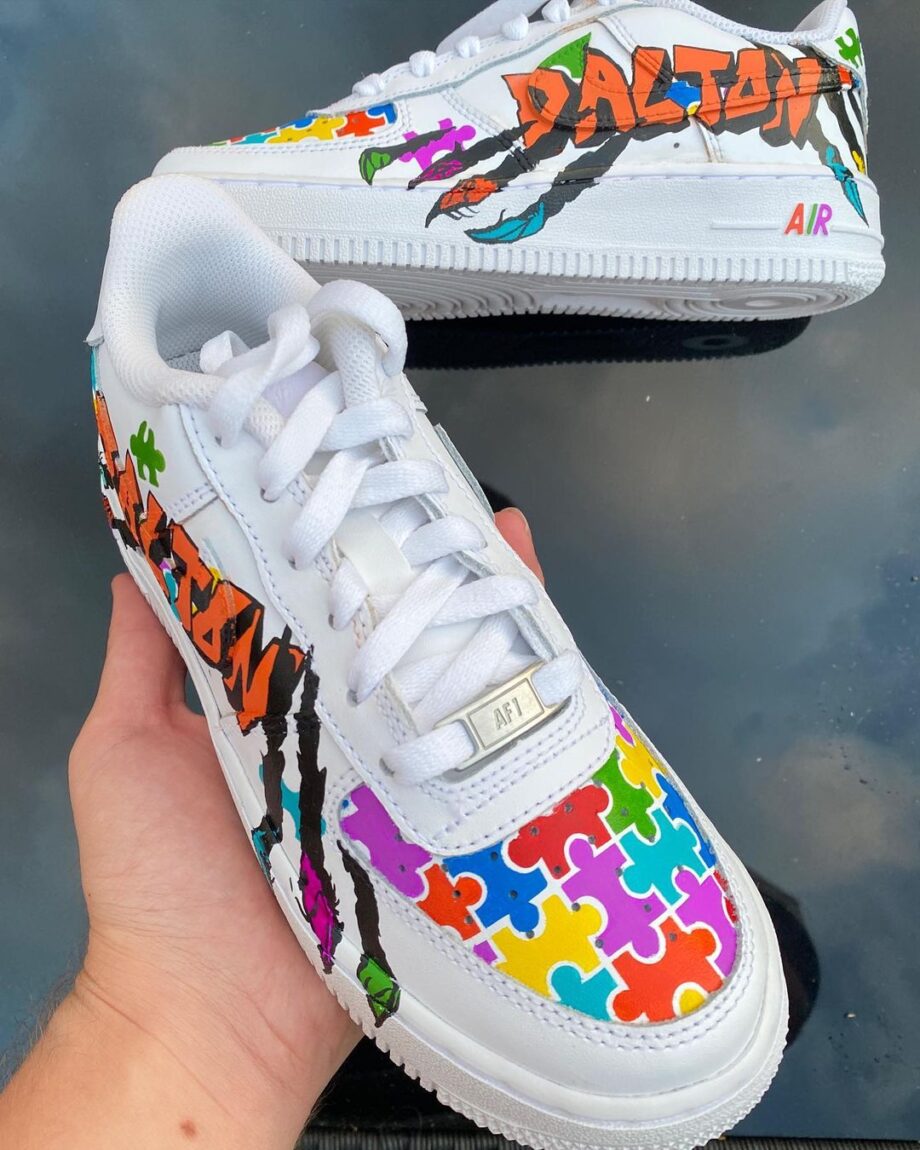 Graffiti Air Force 1 Custom – Daniel Customs