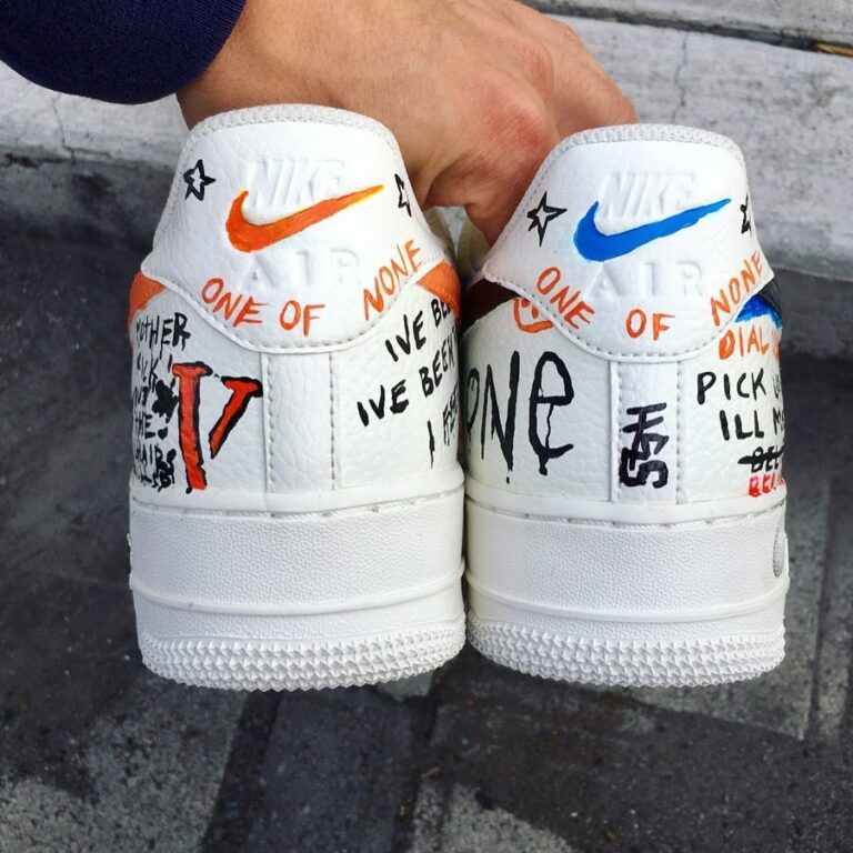 Graffiti Air Force 1 Custom – Daniel Customs