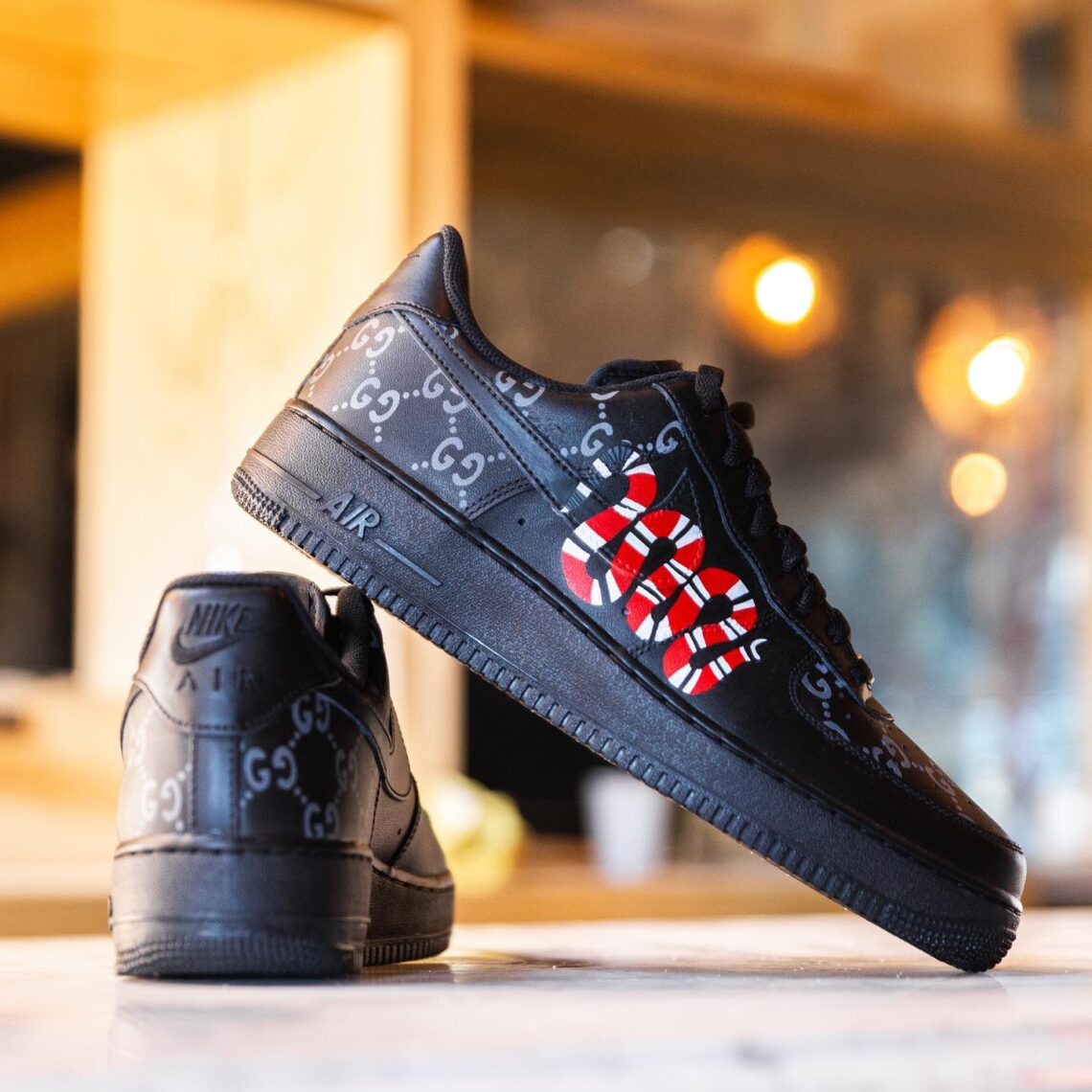 Gucci Snake Air Force 1 Custom – Daniel Customs