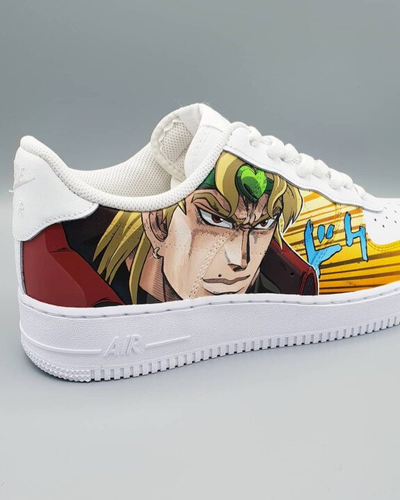 JoJo Bizarre Adventure Air Force 1 Custom - Daniel Customs