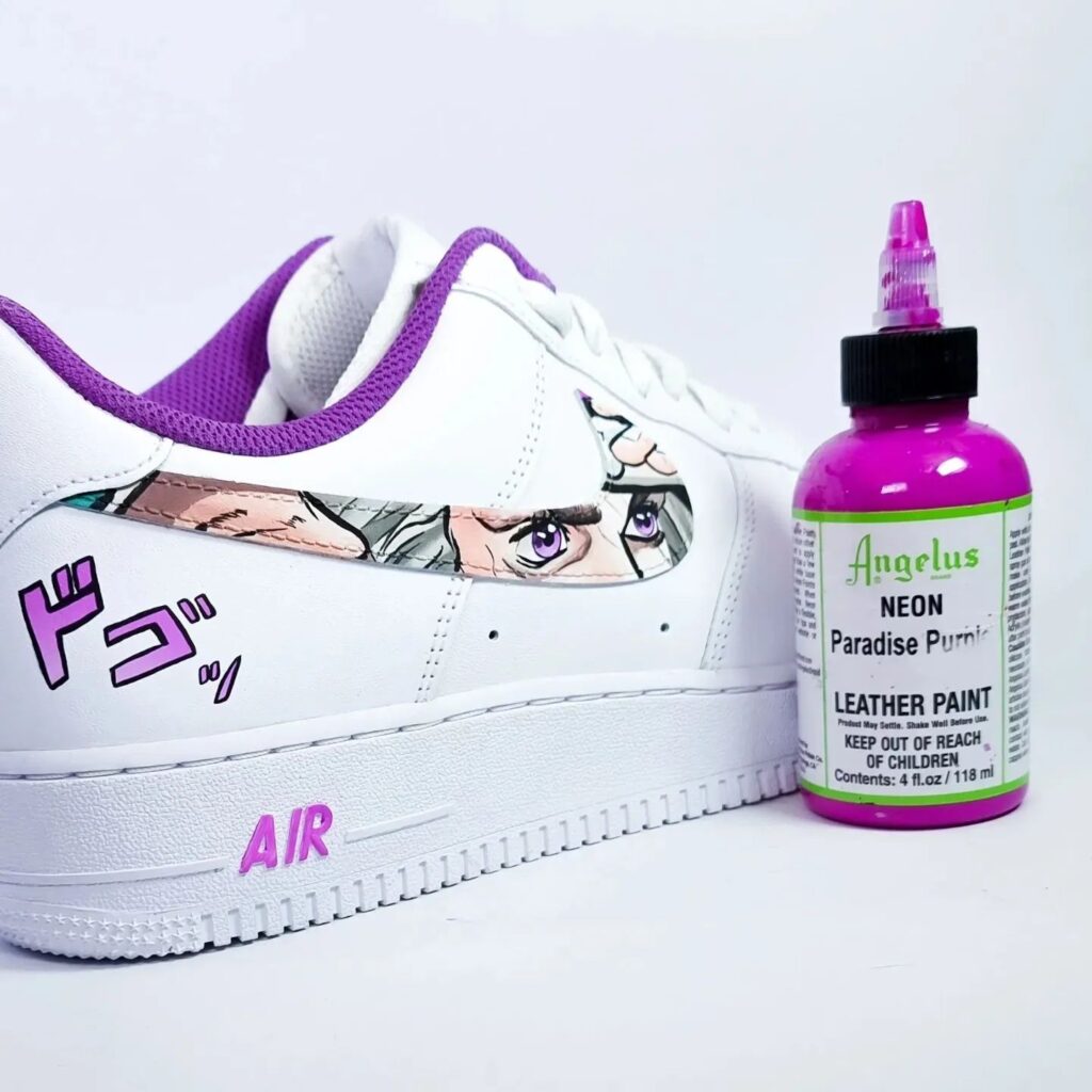 JoJo Bizarre Adventure – Gyro x Johnny Air Force 1 Custom – Daniel Customs