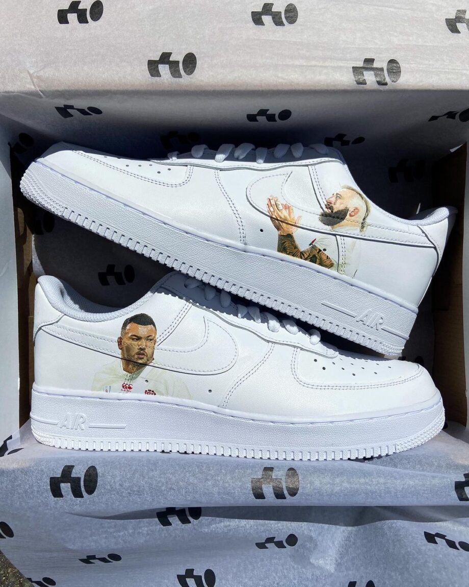 Joe Marler x Ellis Genge Air Force 1 Custom – Daniel Customs