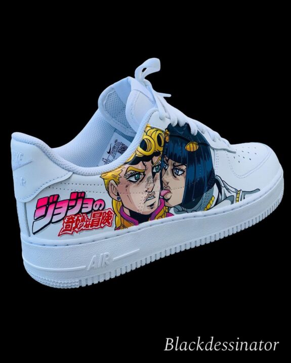 Jojo Bizarre Adventure Air Force 1 Custom – Daniel Customs