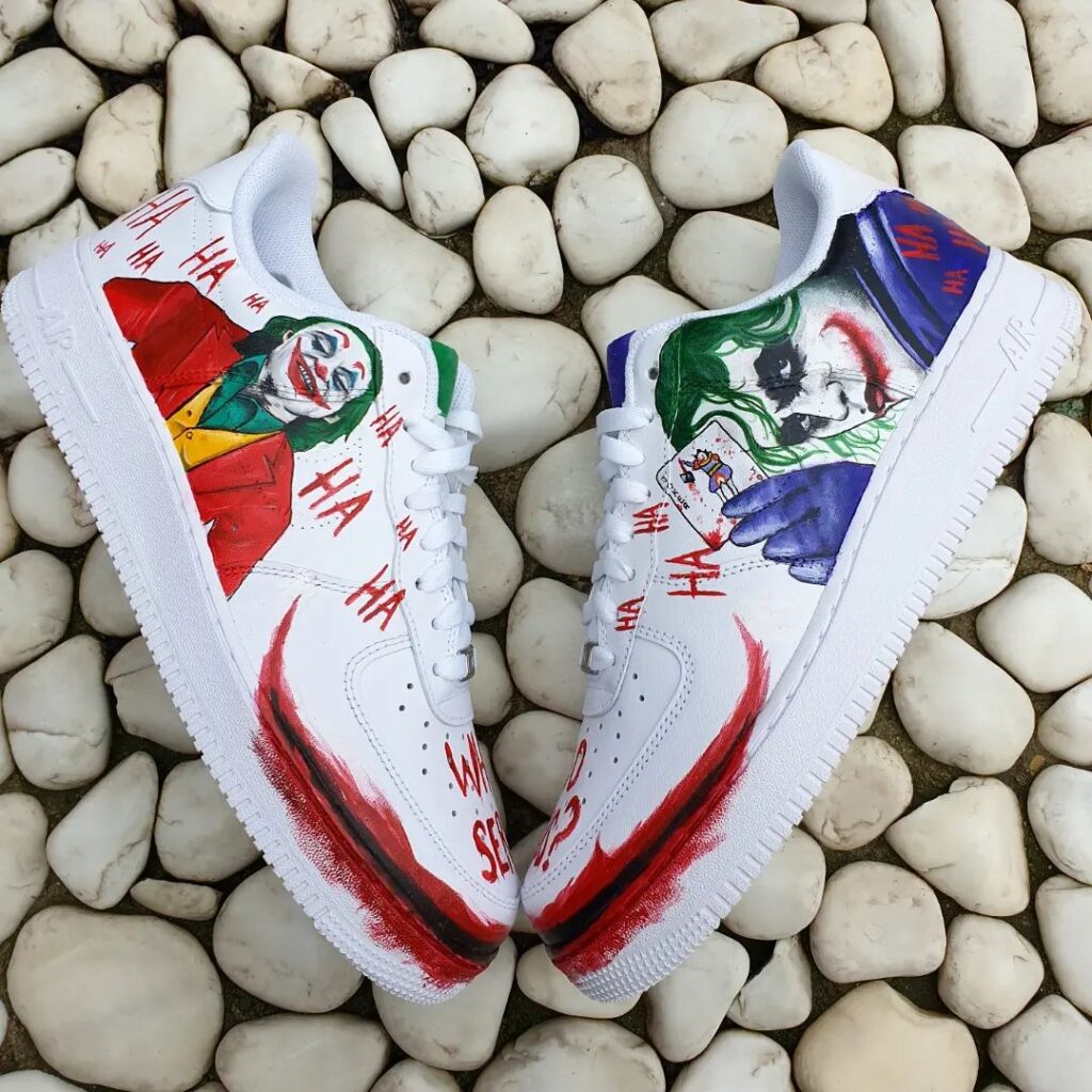 Joker Air Force 1 Custom - Daniel Customs