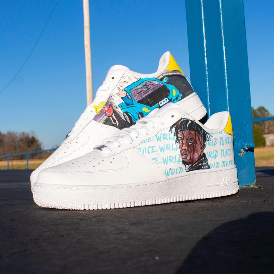 Juice WRLD Air Force 1 Custom – Daniel Customs