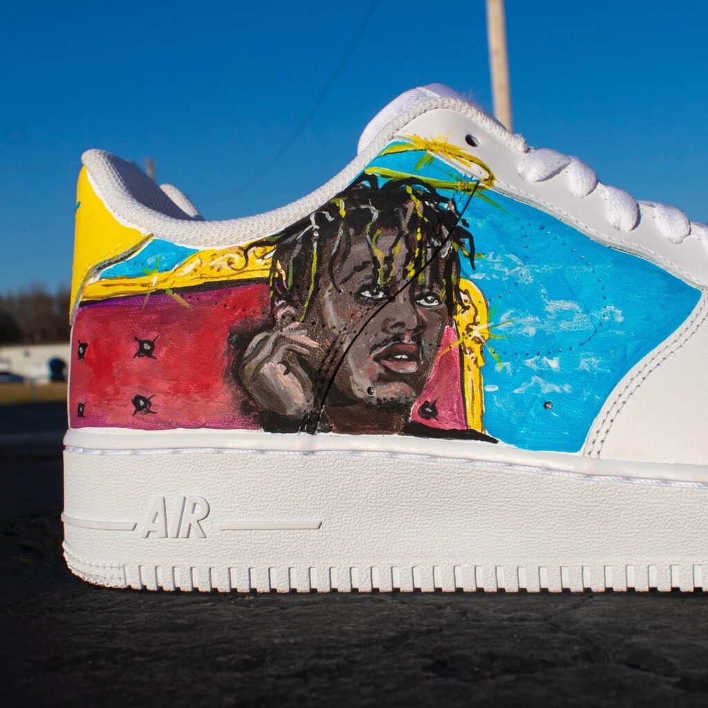 Juice WRLD Air Force 1 Custom – Daniel Customs