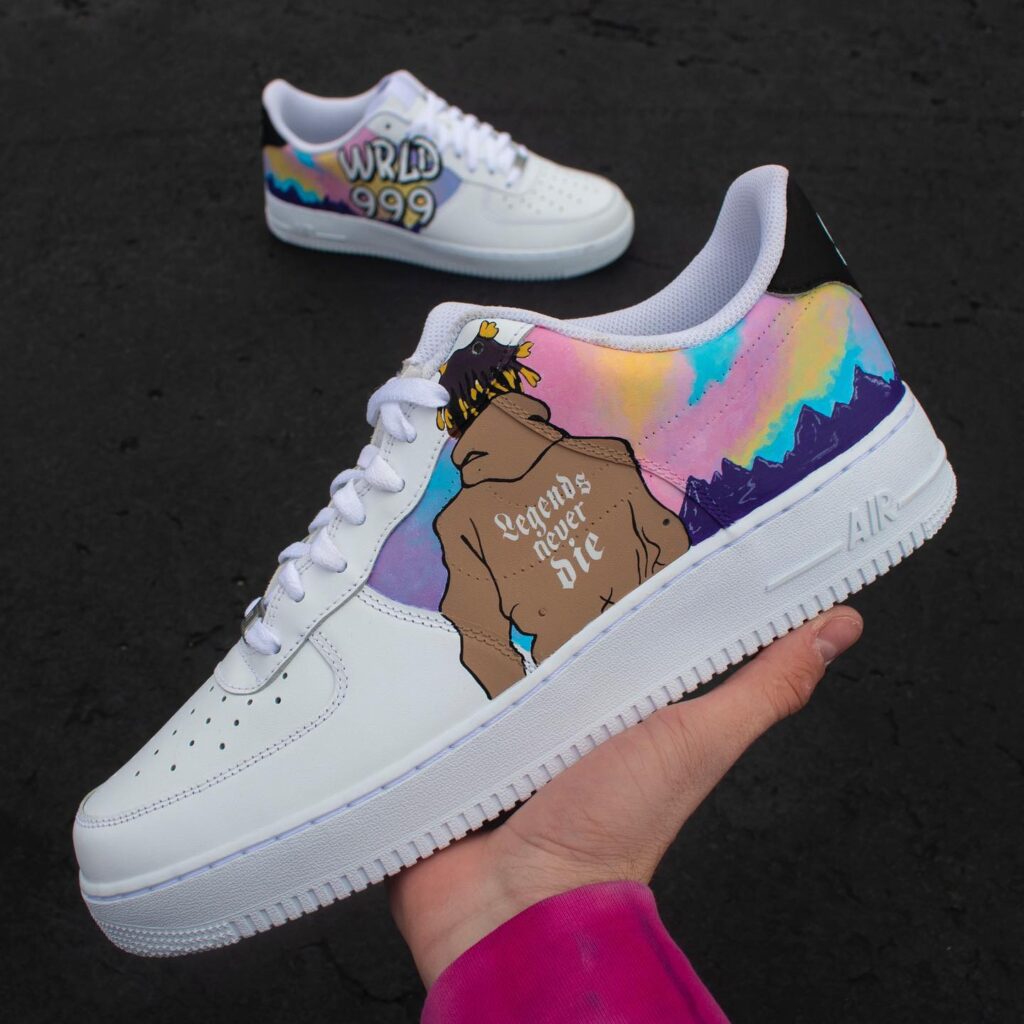 Juice WRLD Air Force 1 Custom – Daniel Customs