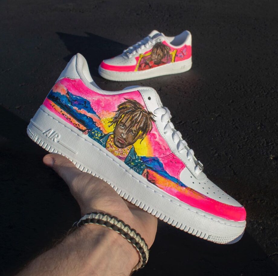 Juice WRLD Air Force 1 Custom – Daniel Customs