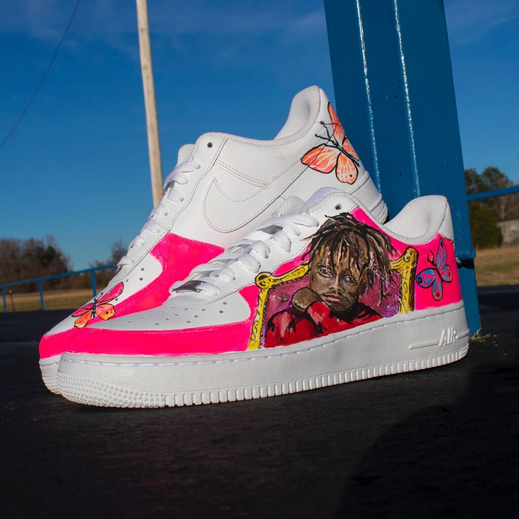 Juice WRLD Air Force 1 Custom – Daniel Customs