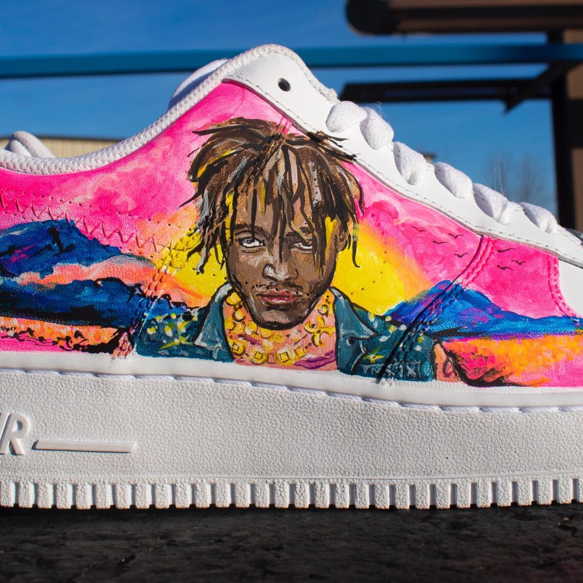 Juice WRLD Air Force 1 Custom – Daniel Customs
