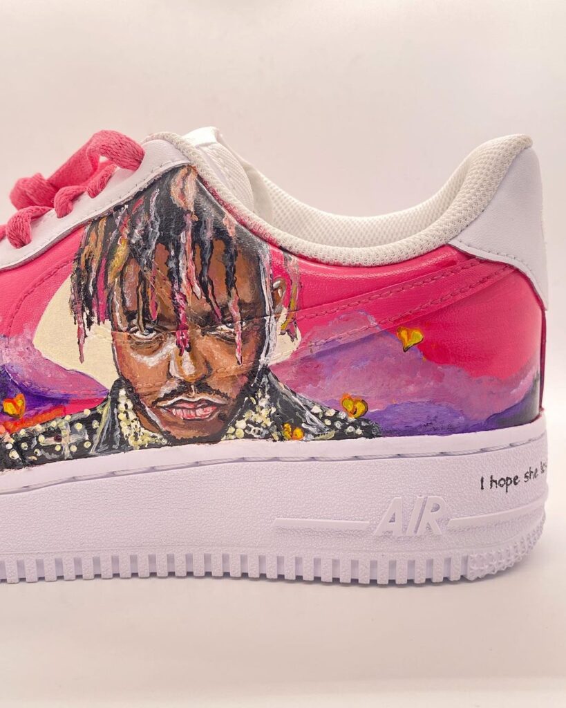 Juice WRLD Air Force 1 Custom – Daniel Customs