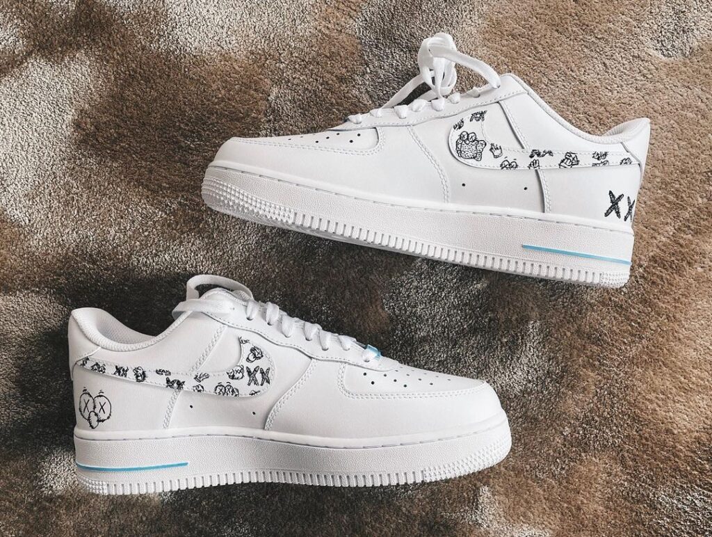 KAWS Air Force 1 Custom – Daniel Customs